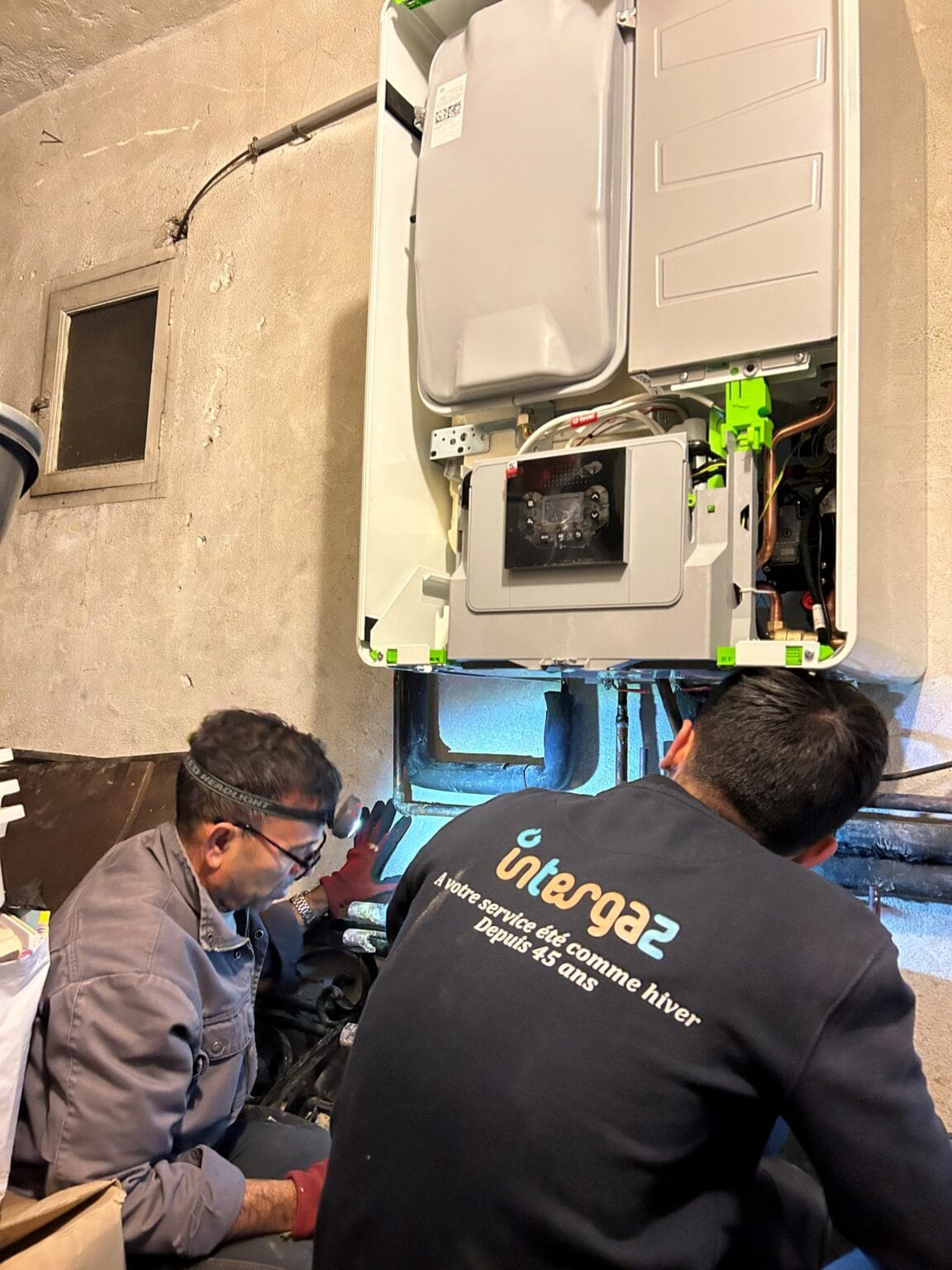L'installation de votre chaudière gaz - Intergaz